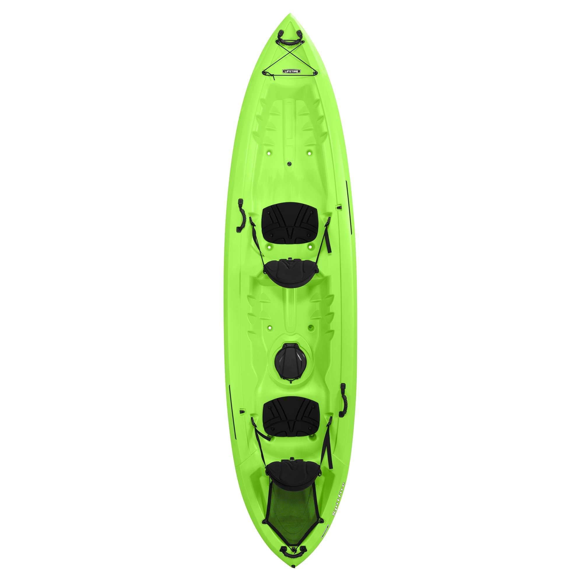Lifetime Spitfire 12 ft Tandem Sit-on-Top Kayak, Lime Green (90476 ...