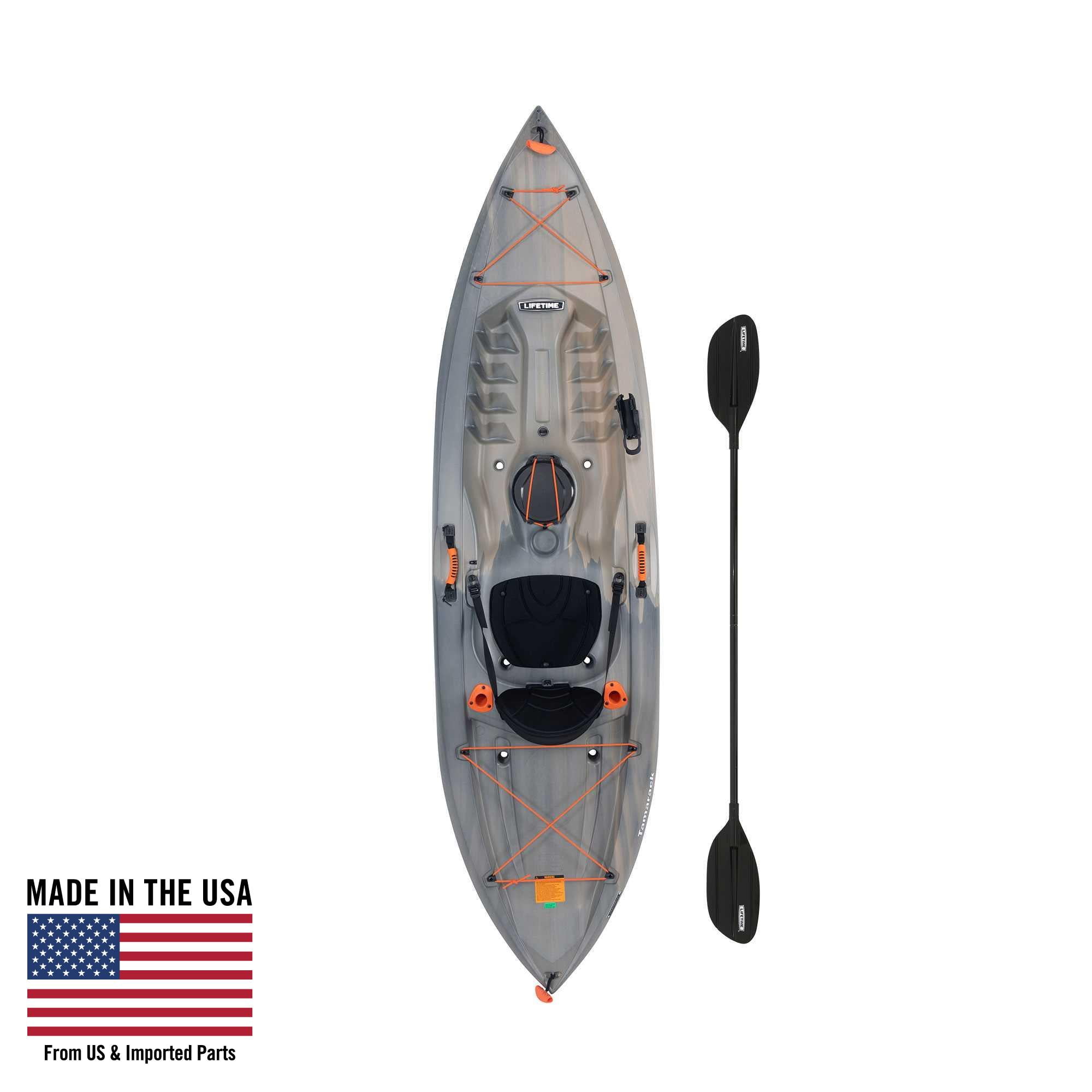 Lifetime Tamarack Angler 10 ft Fishing Kayak, Recon Fusion (91196 ...
