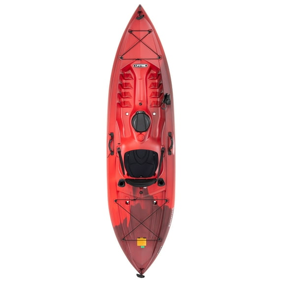 Lifetime Tamarack Angler 10 ft. Fishing Kayak, Volcano Fusion (91340 ...