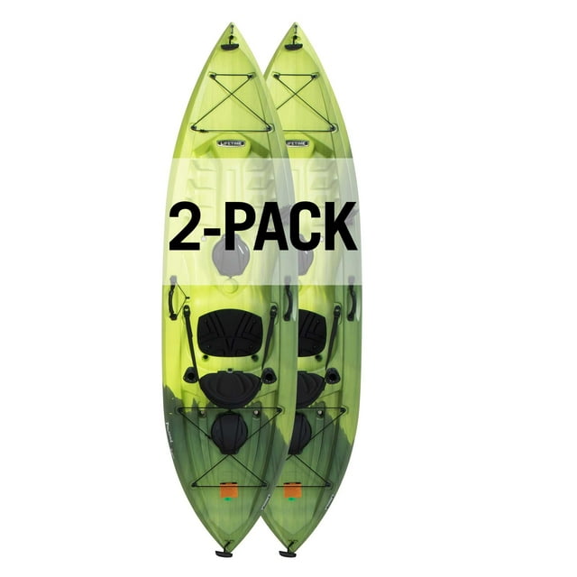 Lifetime Tamarack Angler 10 ft Sit-on-Top Fishing Kayak, Krypton Fusion ...