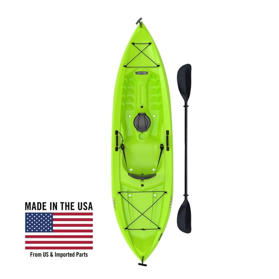 Lifetime, Kayak, Tioga 10 ft Sit-On-Top, Lime Green - Walmart.com