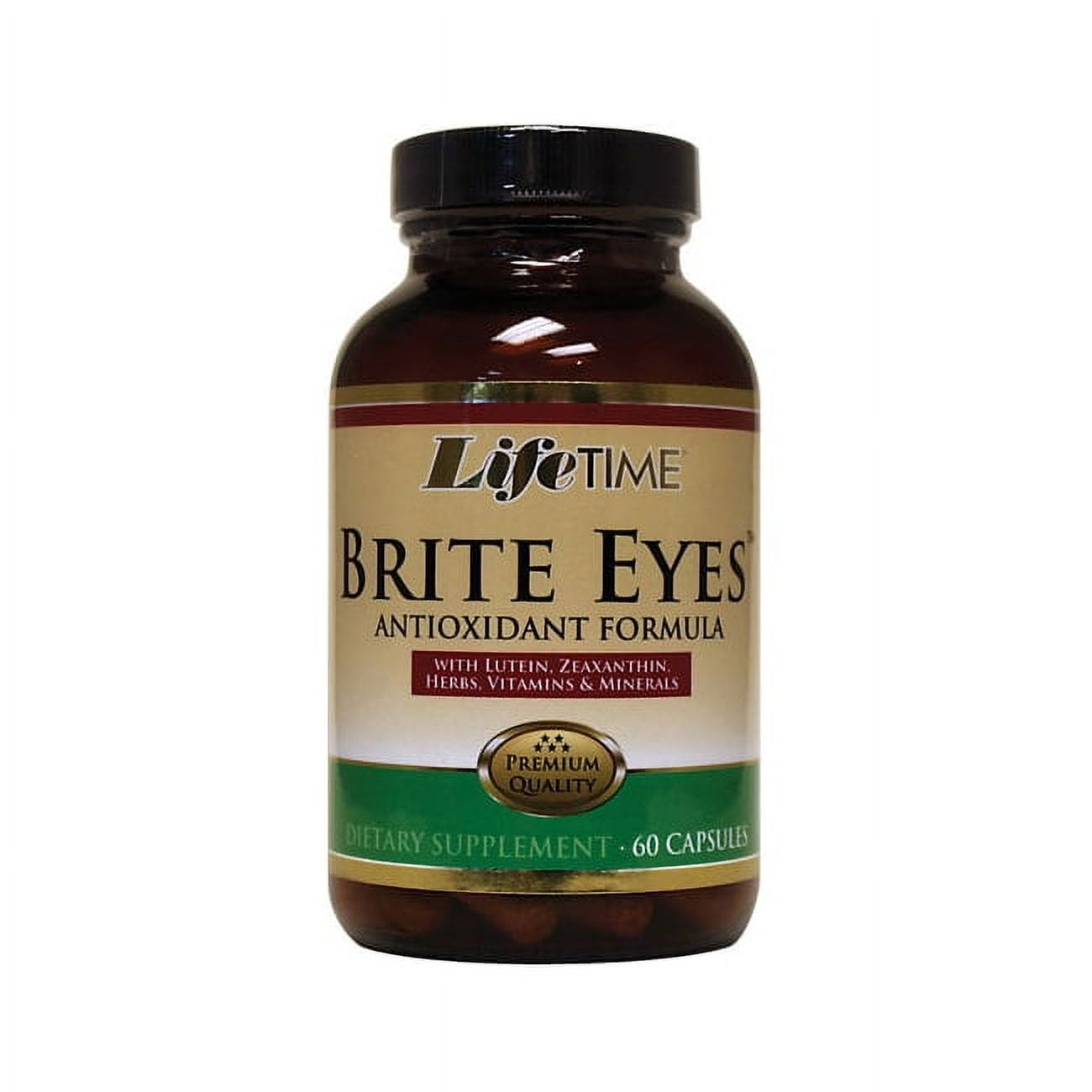 Lifetime Brite Eyes Antioxidant Formula for Vision Care, 60 Caps ...