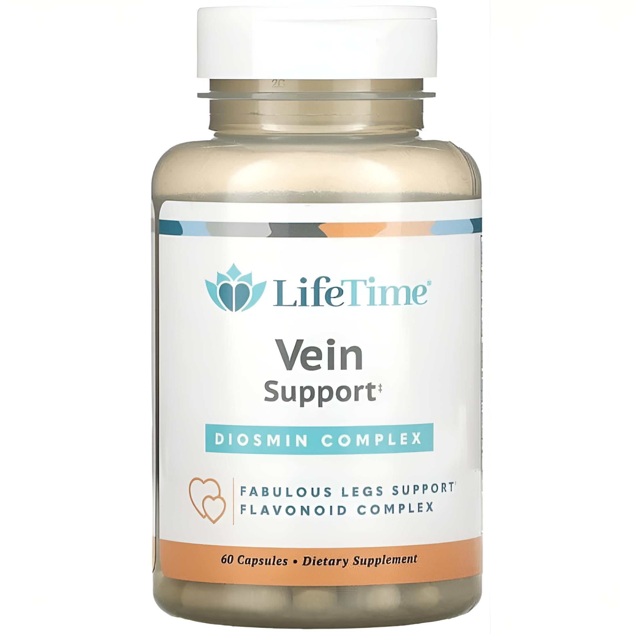 LifeTime Diosmin Flavonoid Complex, Circulation and Vein Support, Horse ...