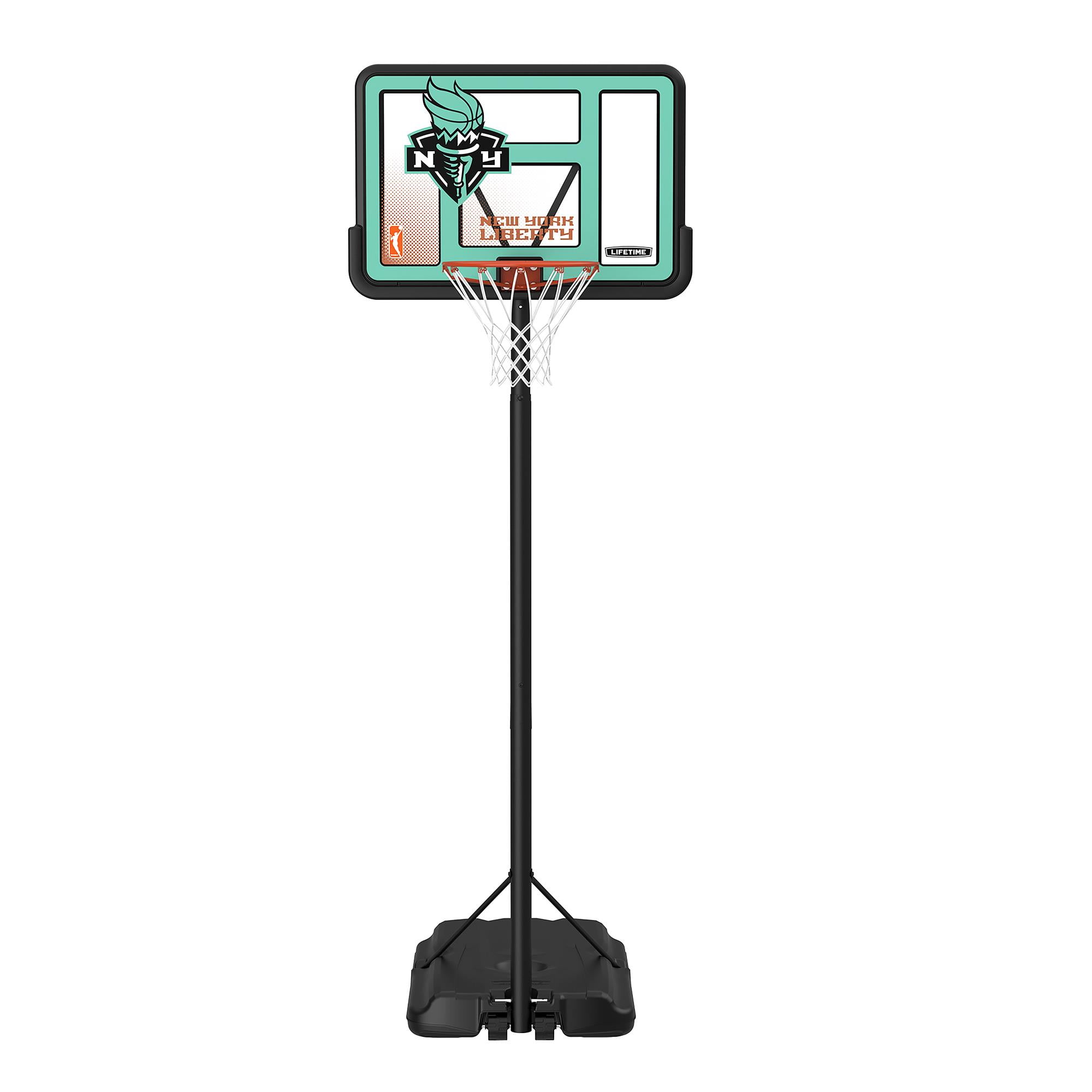 Lifetime WNBA New York Liberty 44" Portable Basketball Hoop with Wheels ...