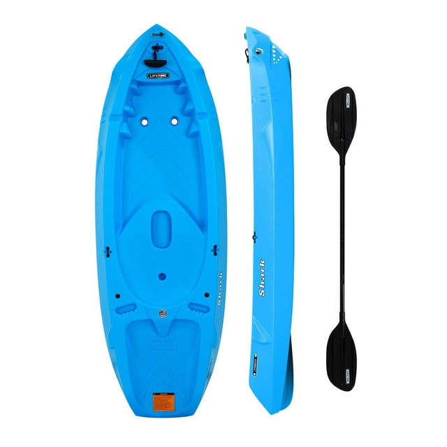 Lifetime Youth Shark 6 ft. Kayak, Picton Blue (91355) - Walmart.com