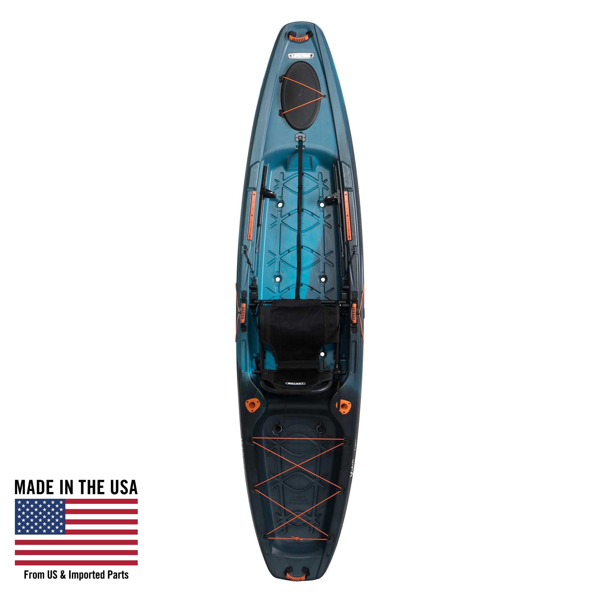 Lifetime, Kayak, Yukon Angler 11 ft 6 in, Lightning Fusion - Walmart.com