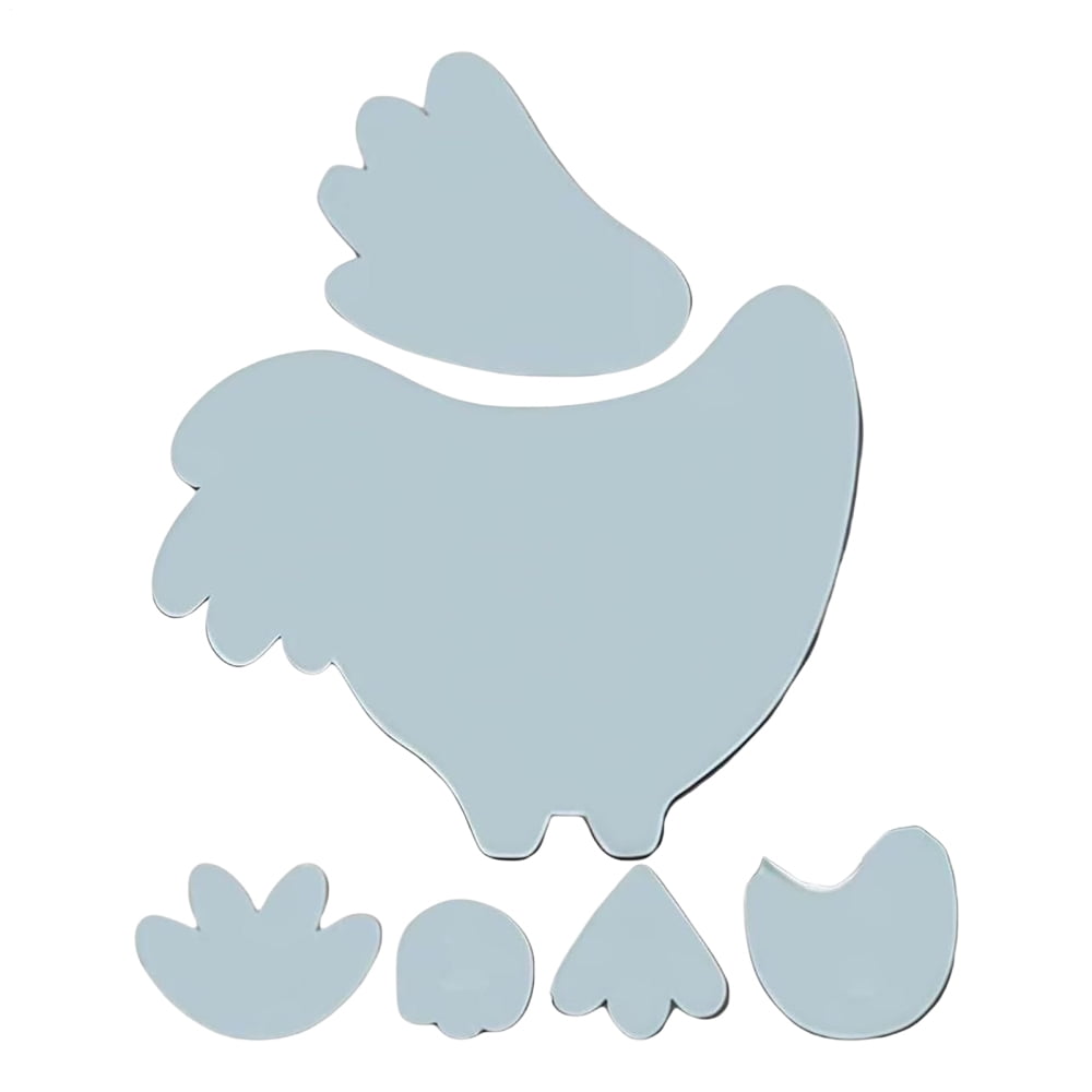 Lifeup Acrylic Chicken Shape Quilt Ruler Beginner-Friendly Chicken ...