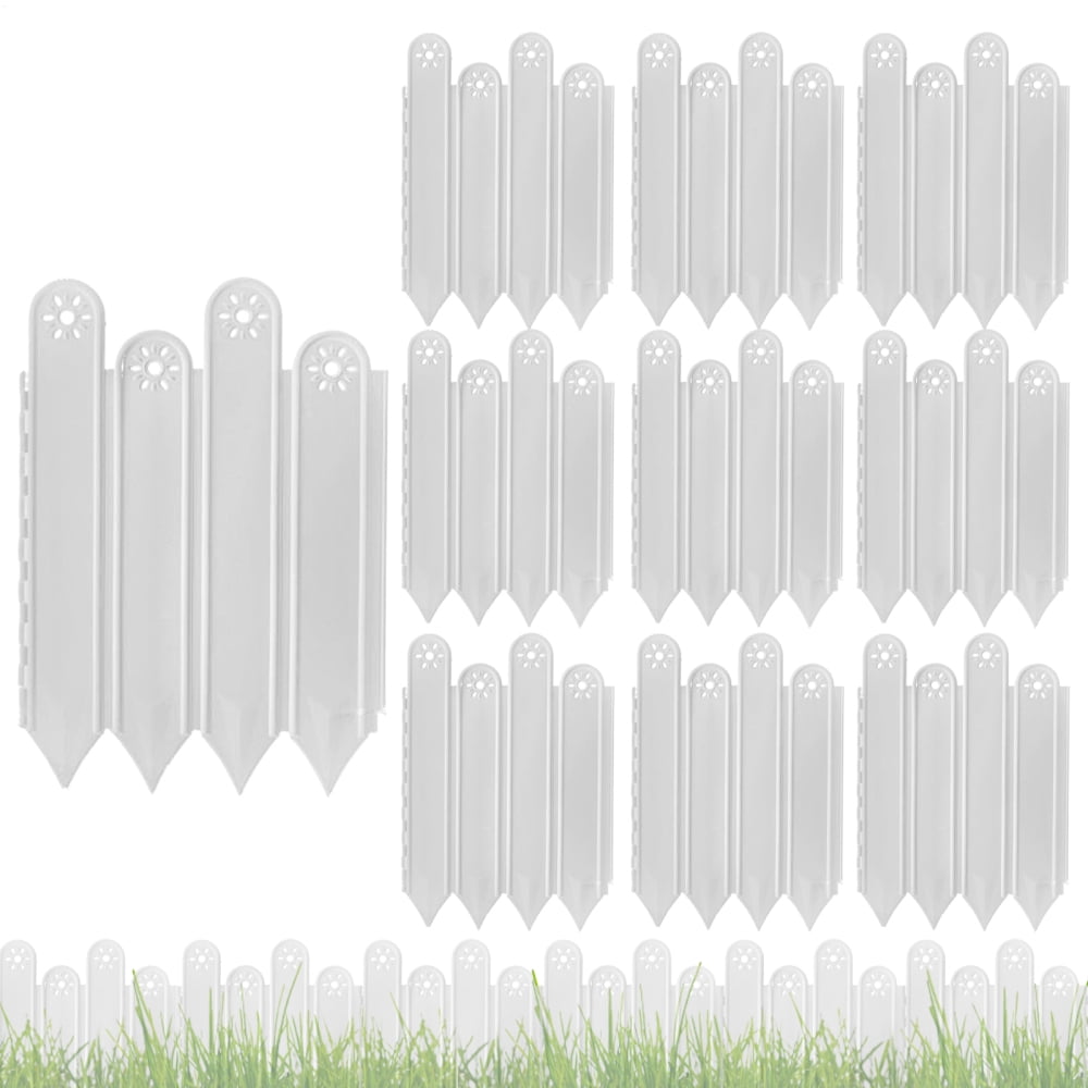 Lifeup Lawn Edging 10 Sets Rust-Proof Yard Edging Landscaping Tools ...