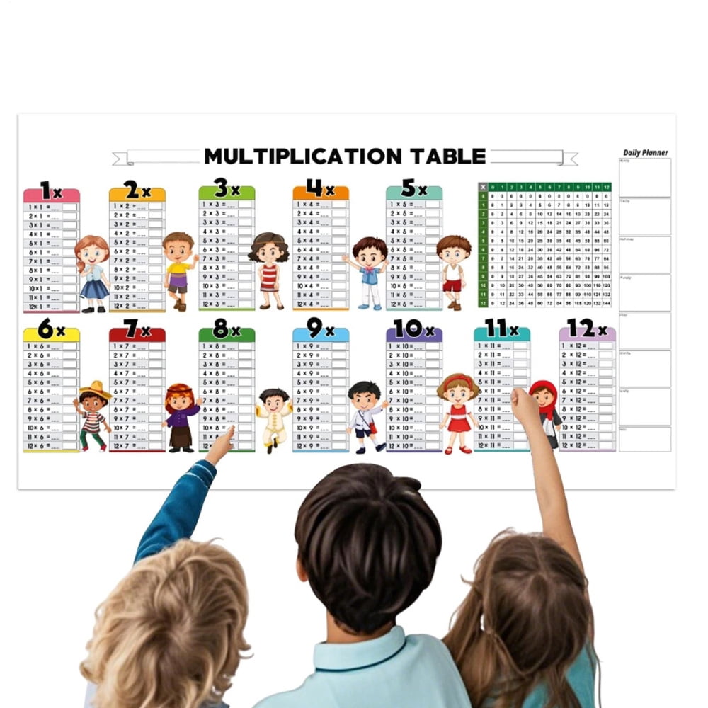 Lifeup Multiplication Tables for Kids Multiplication Games Dry Erase ...