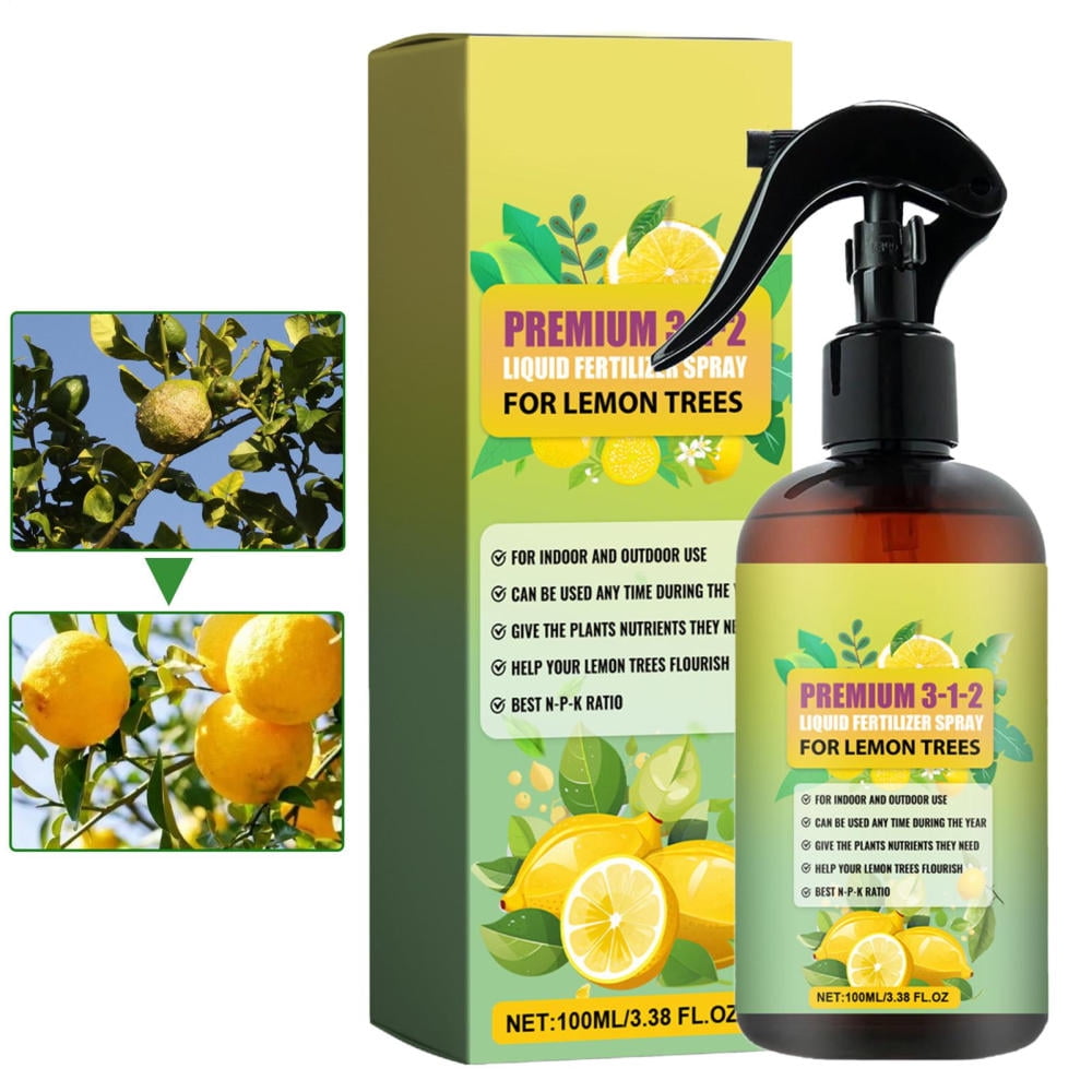 Lifeup Organic Liquid Fertilizer Lemon Tree Leaves Growing Spray ...