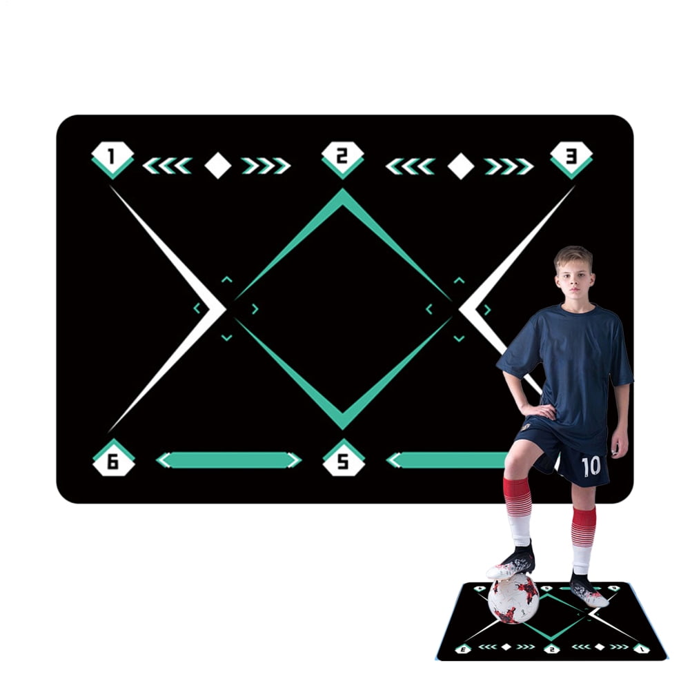 Lifeup Soccer Mat Training Soccer Trainer For Kids 35.43x23.62 IN ...