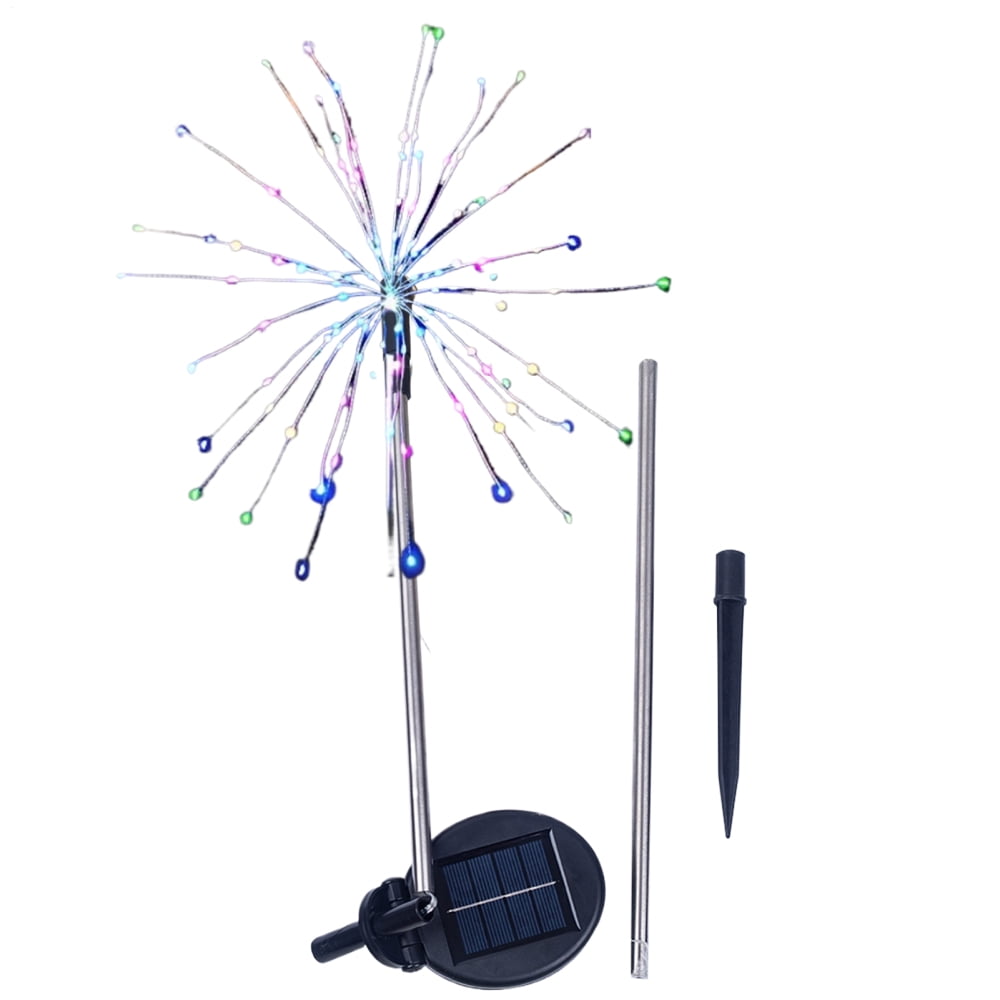 Lifeup Solar Yard Lights Ground Firework Lamp for Patio Waterproof LED ...