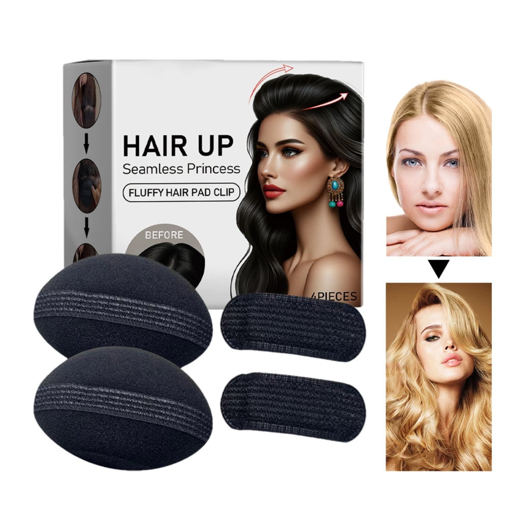 Lifeup Volume Hair Base Inserts 4X Hair Styling Clip For Volume 4 Pack ...