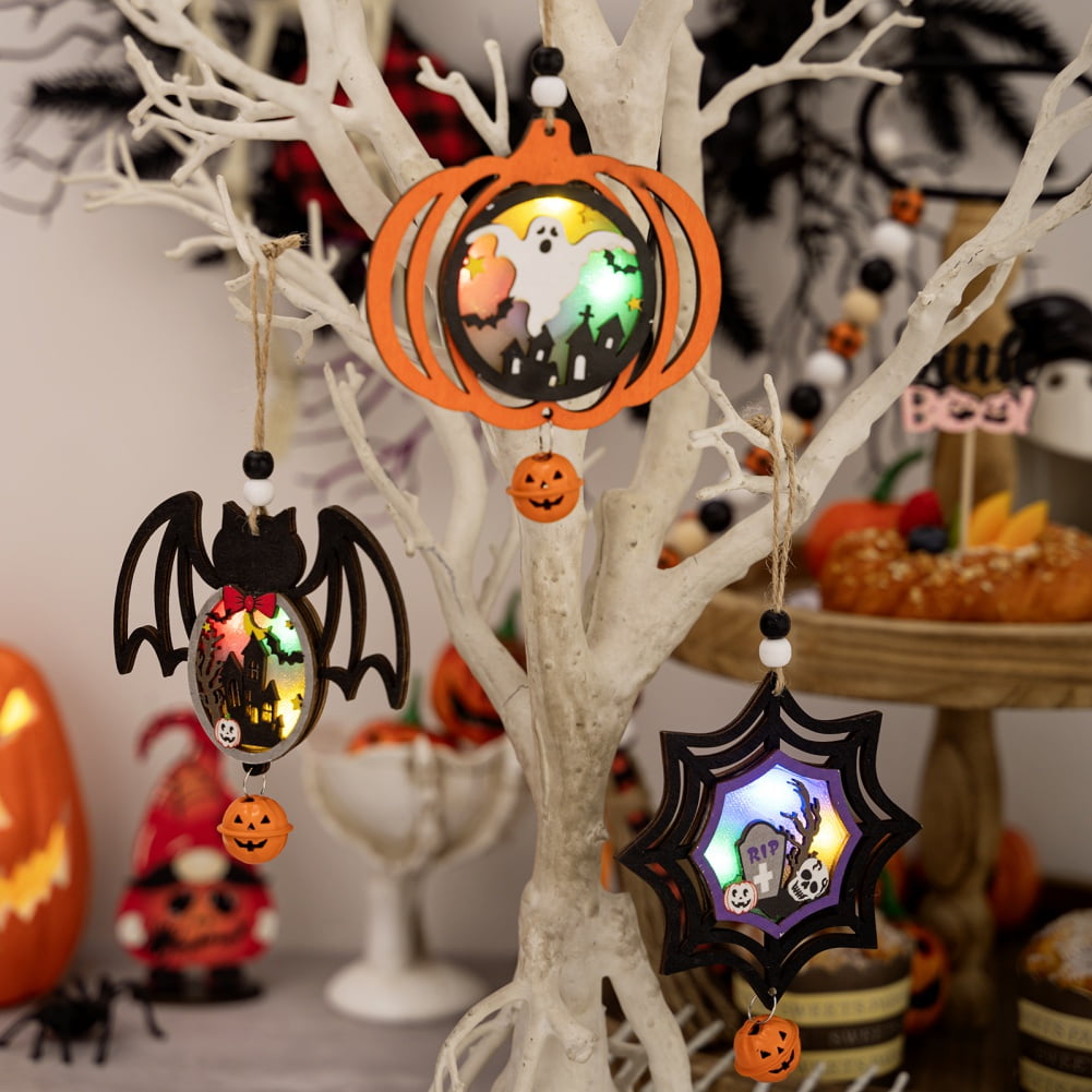 Lifeuping Halloween Decorations Indoor - 1/3 Pack Halloween Lights ...