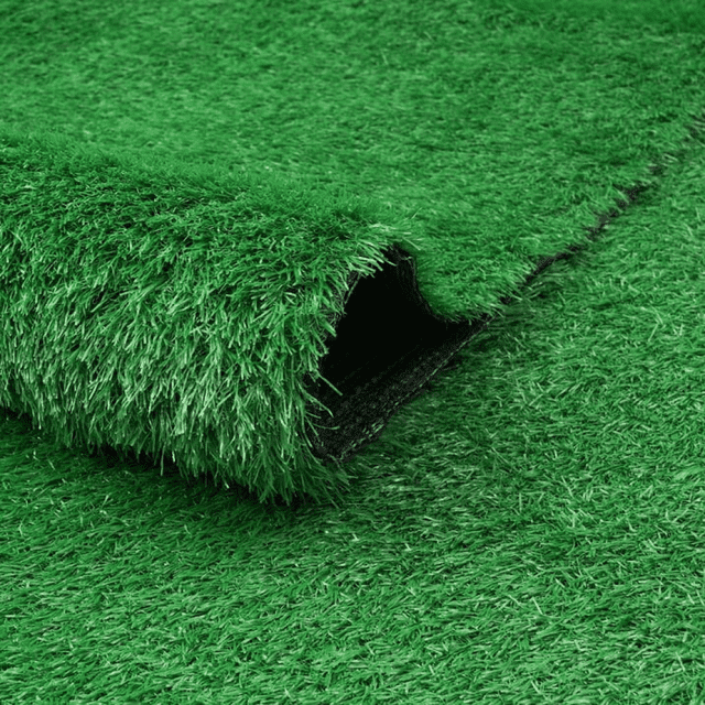 Lifeuping Realistic Artificial Grass Rug Indoor Outdoor, Dog Grass Mat with Drainage Holes and ...