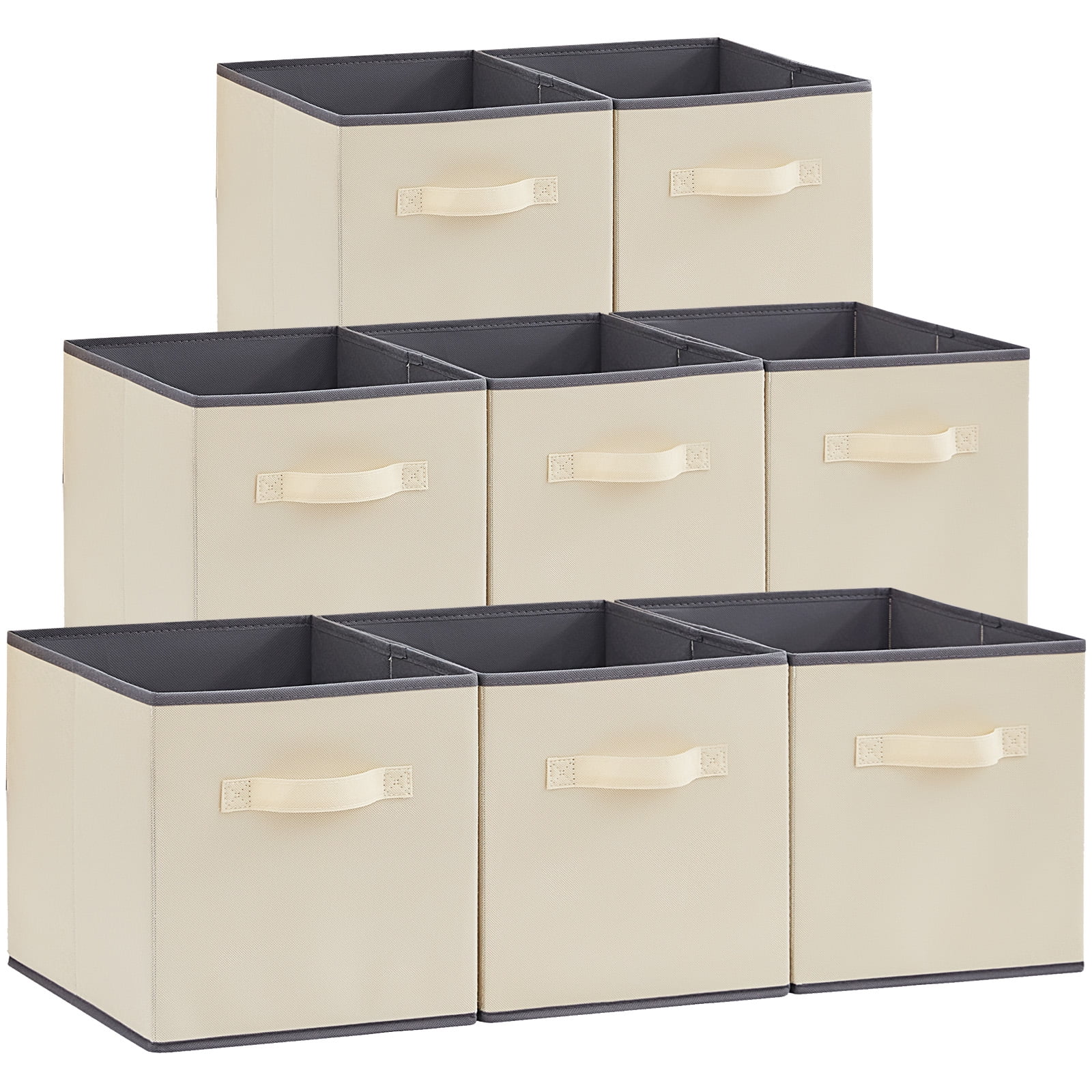 Lifewit 11 Inch Storage Cubes, 8 Packs Cube Storage Bins, Foldable ...