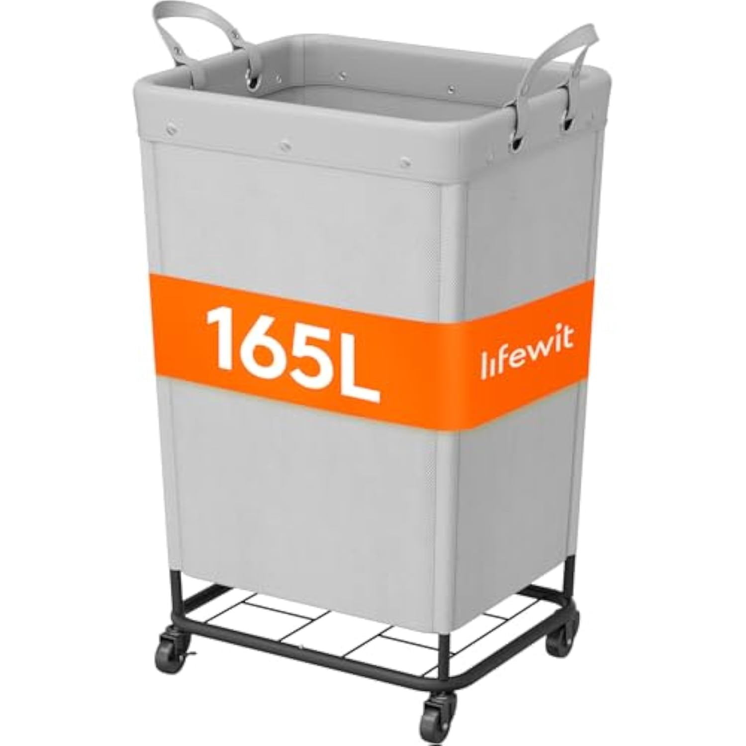 Lifewit 165L Laundry Basket with Wheels, Large Heavy Duty Commercial ...