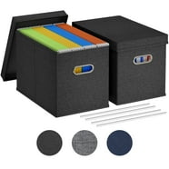 Pen+Gear Storage Boxes with Lids, 3 Pack - Walmart.com