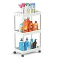 Lifewit Sturdy 3 Tier Movable Rolling Cart with Skinny Wheels for ...