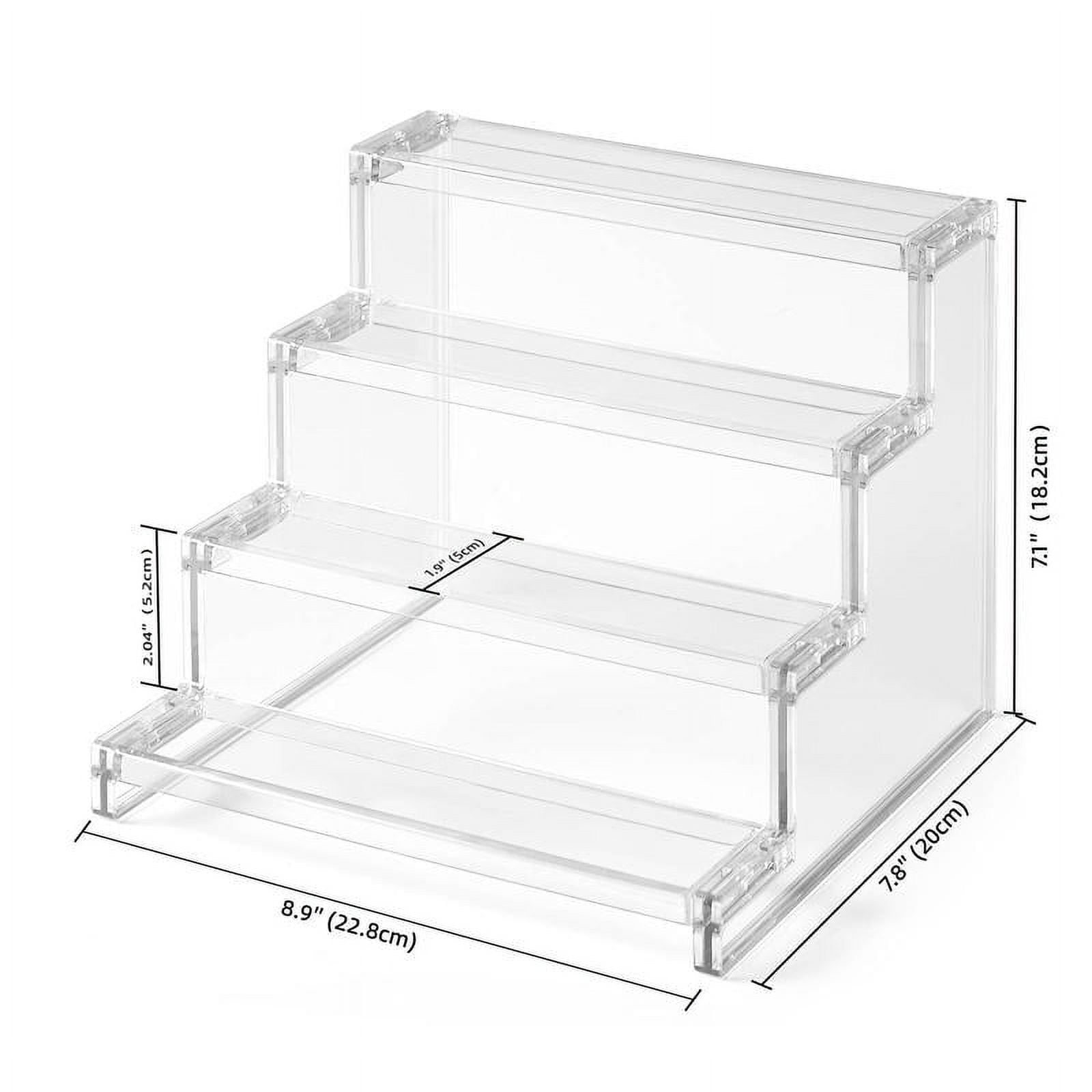 Lifewit 4 Tier Black Display Stand for Cologne,Perfume,Figures, Cupcake ...