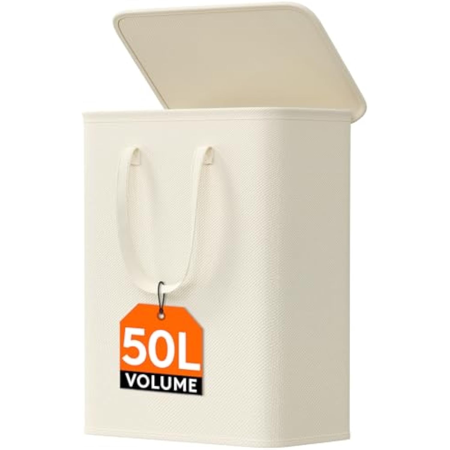 Lifewit 50L Slim Laundry Hamper, Small Laundry Basket with Lid, Dirty ...