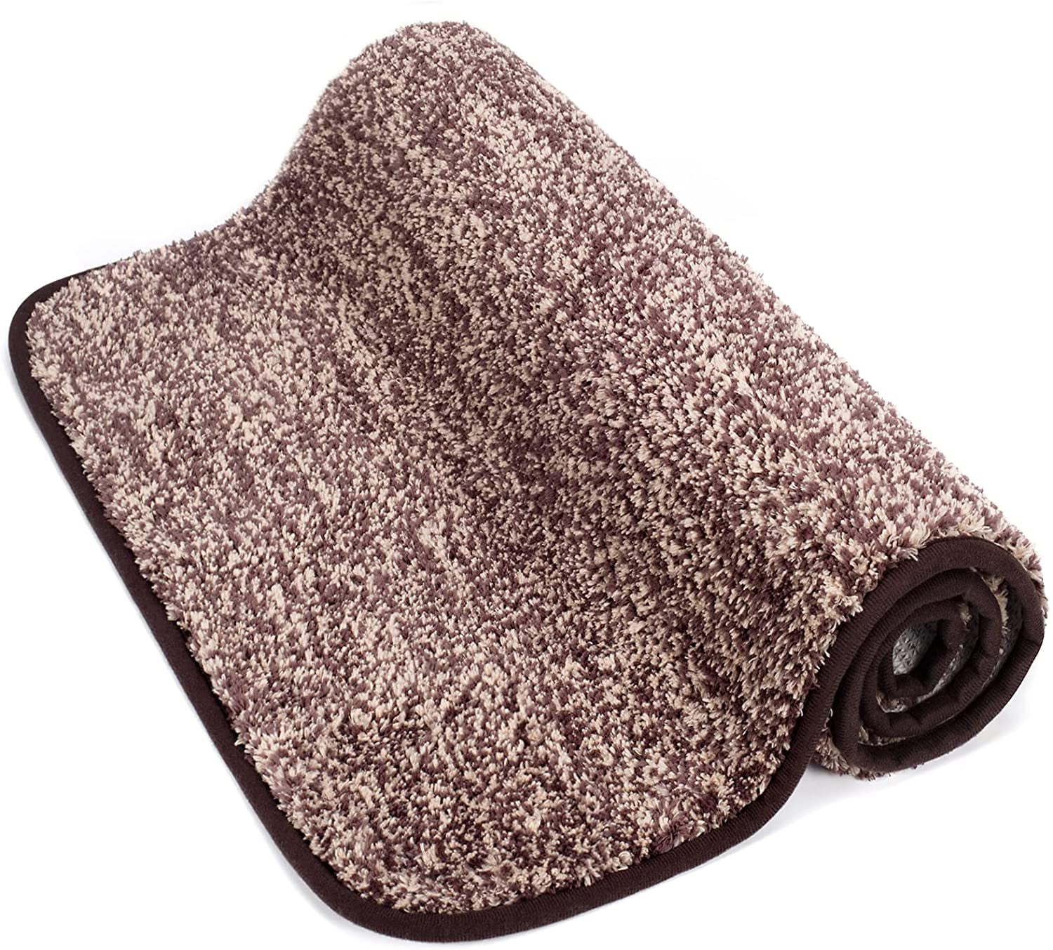 Lifewit Front Door Mat Water Absorbent Low Profile Non Slip Rubber Rug ...