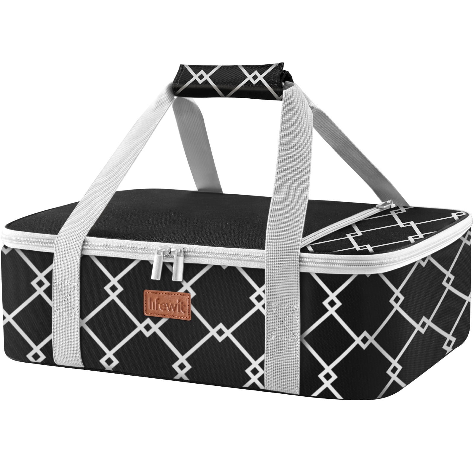 Lifewit Insulated Casserole Carrier for Hot or Cold Food, Casserole ...