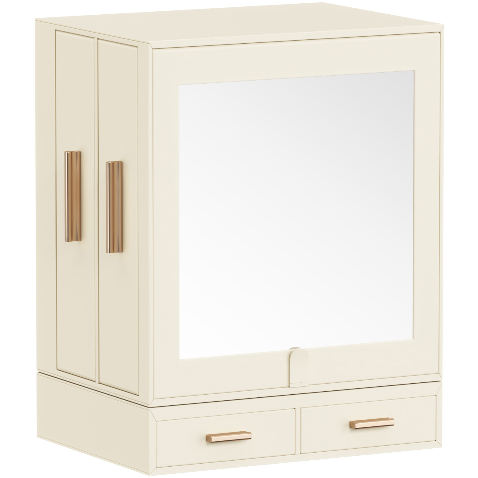 Lifewit Jewelry Box 360° Rotating, Large Adjustable Angle Mirror ...