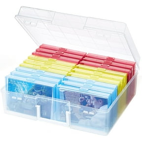 Storage Studios Photo Keeper, 5.25 x 8 x 7.5 inch Clear Photo Storage ...