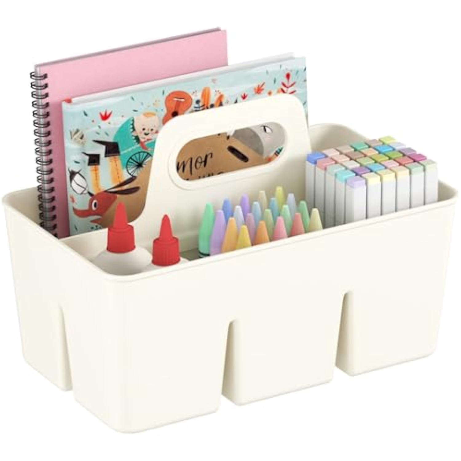 Lifewit Plastic Art Supply Storage Organizer, Divided Caddy Organizer ...