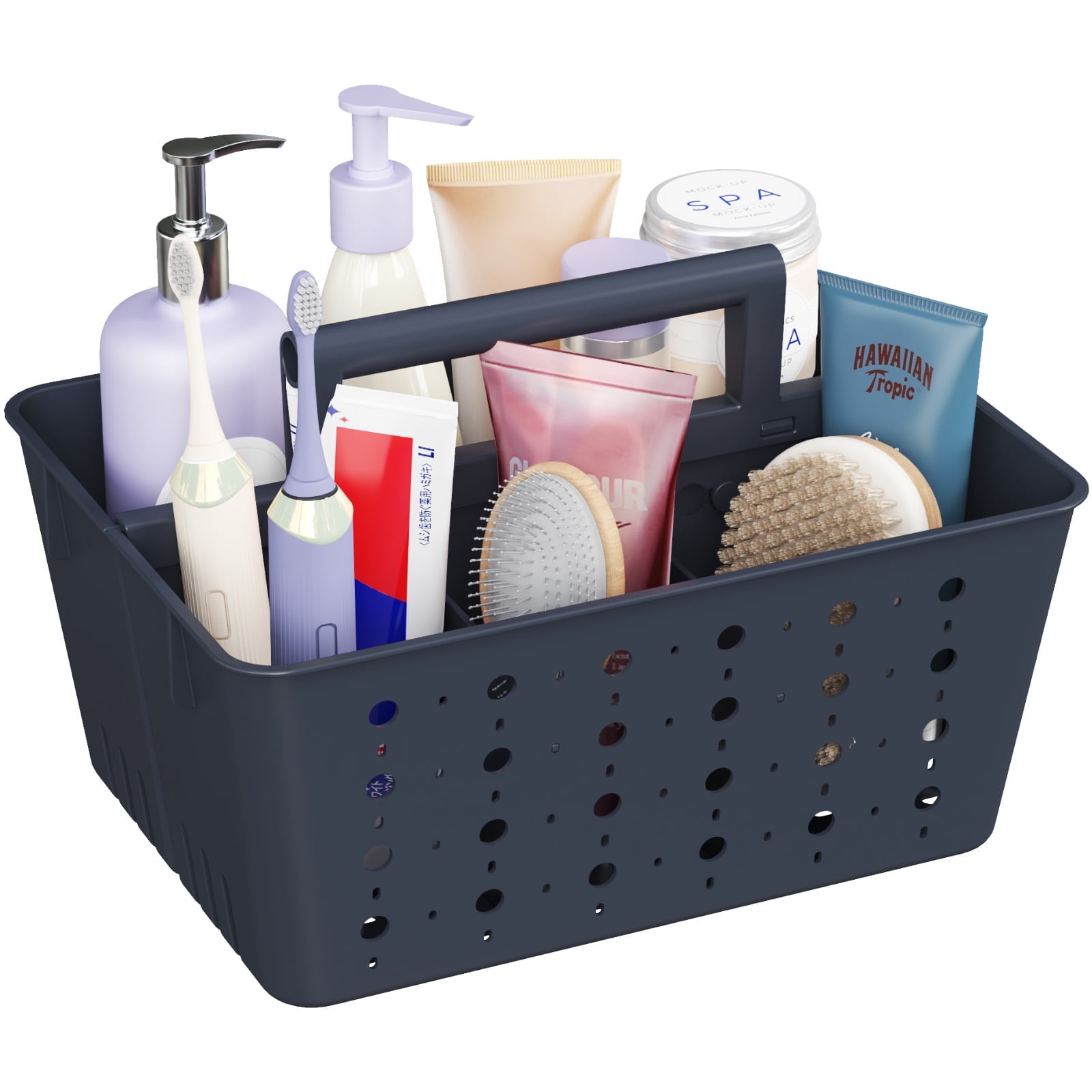 Lifewit Portable Shower Caddy with Handle, 1 Pcs Plastic Shower Caddy ...