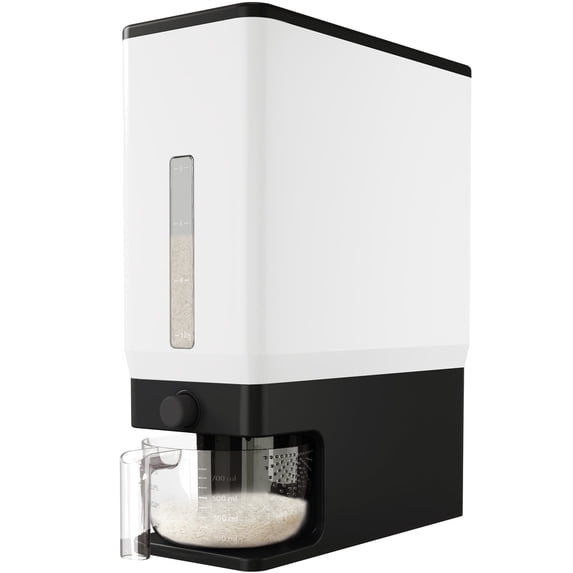 Lifewit Rice Dispenser 25 lbs, Rice Storage Container Moisture Proof ...