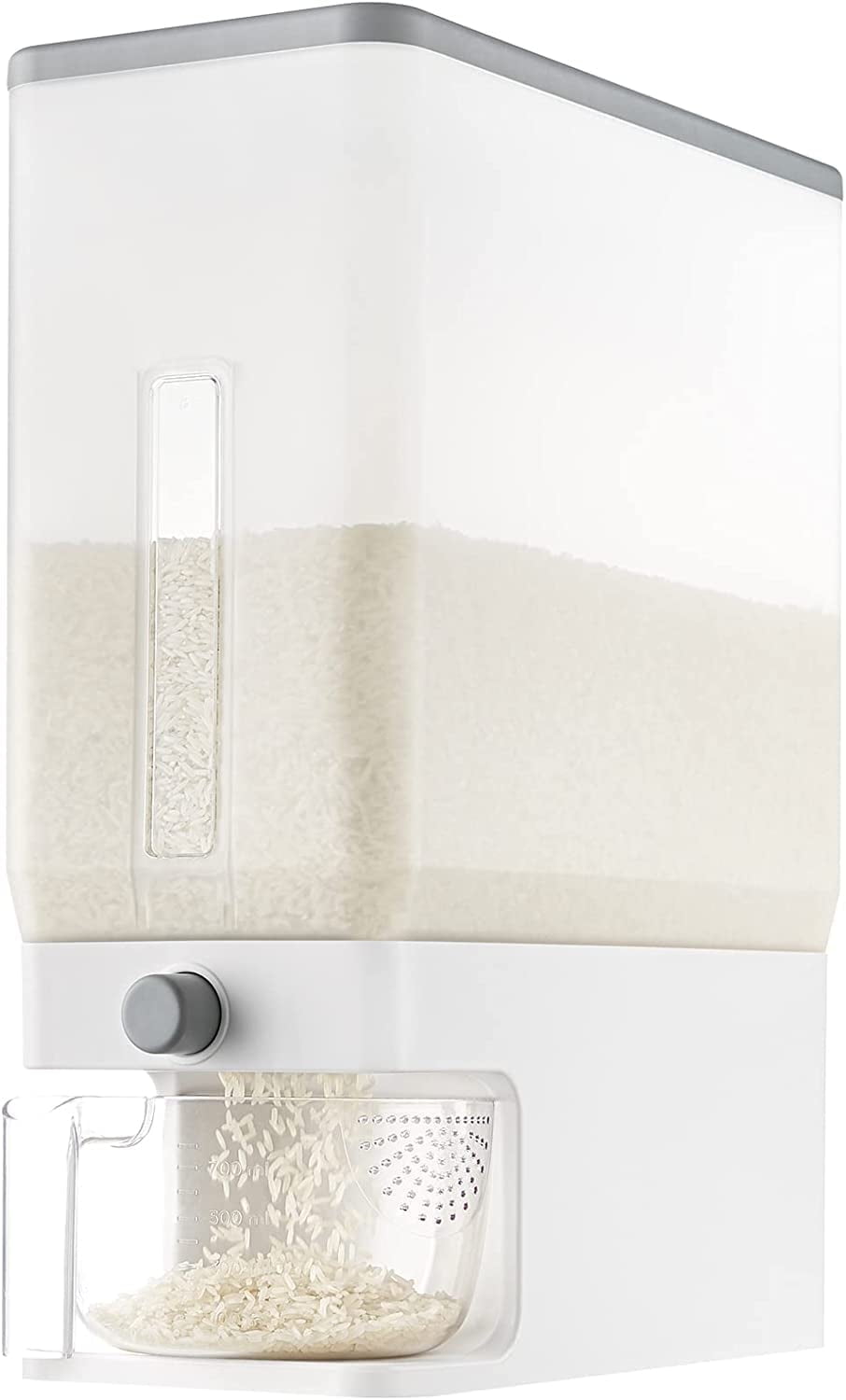 Lifewit Large 25.4 lbs Rice Container with Airtight Lid, Dry Food ...