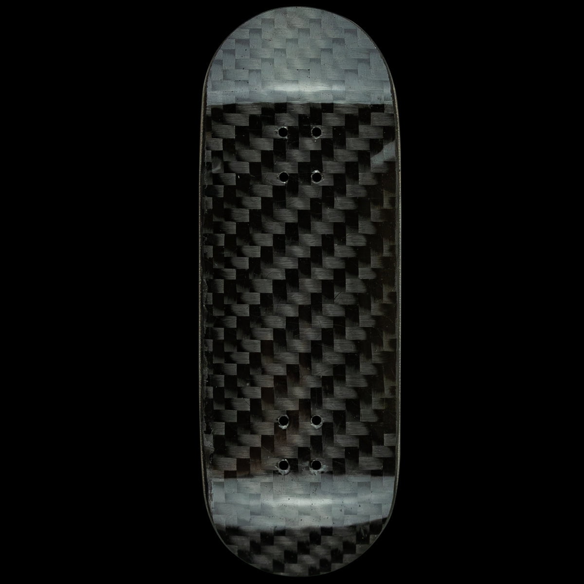 Lifewood Decks Fingerboard Deck - Carbon Fiber Bottom Carbon Gloss, D ...