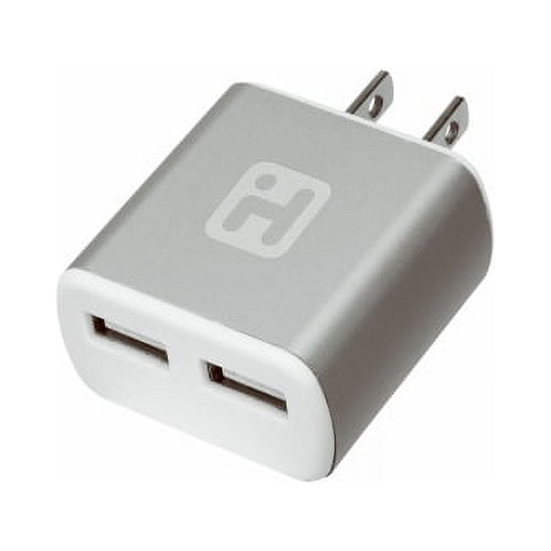 Lifeworks Technology Group IH-CT561AS iHome Aluminum Wall Charger ...