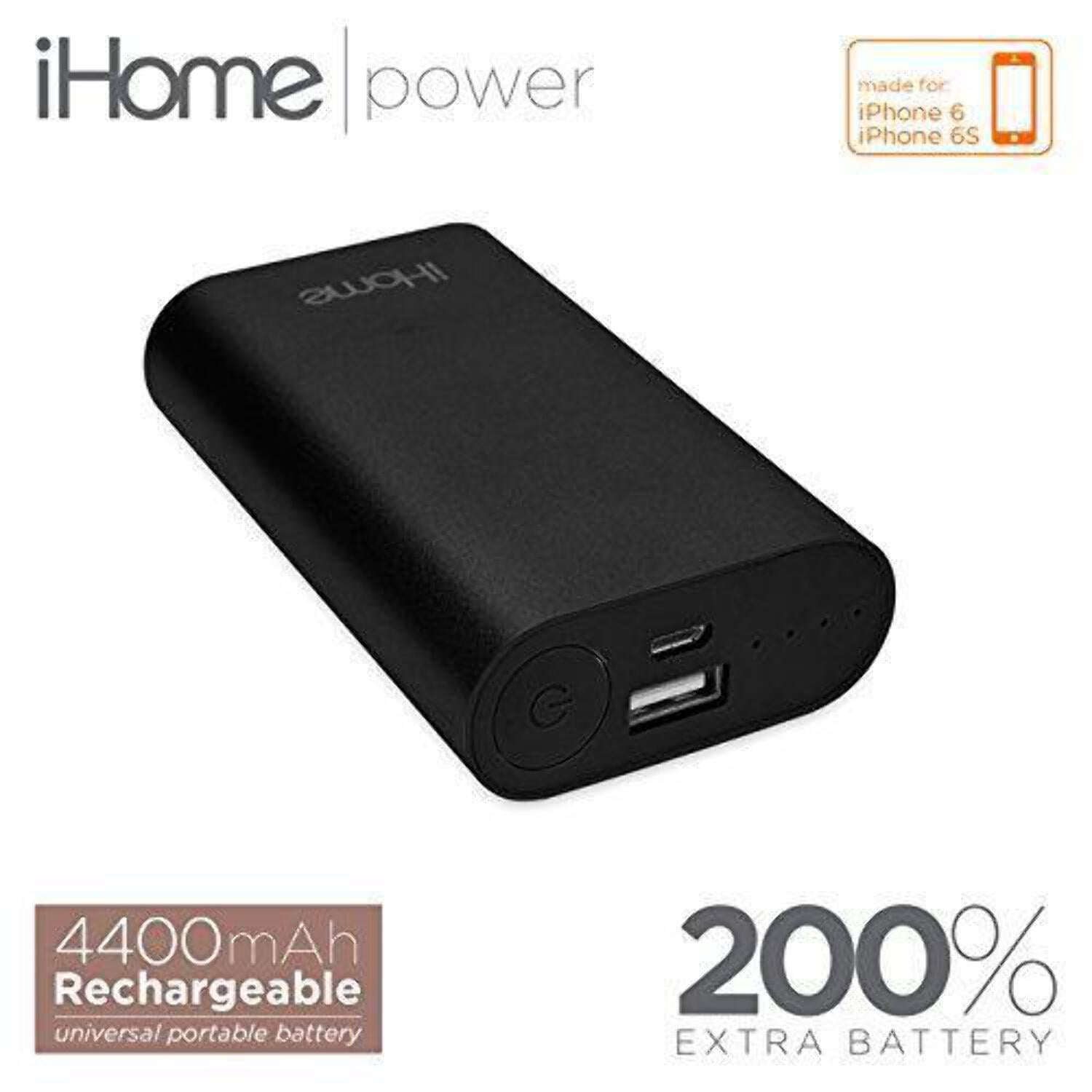 Lifeworks Technology Group IH-PP1002AG 4400mAh Super Charge External ...
