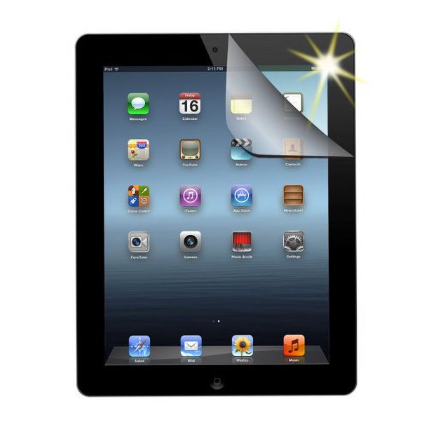 iHome IH-IP2301 Anti-Glare Screen Protector For iPad 2/3/4 - Walmart ...