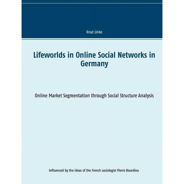 Lifeworlds in Online Social Networks in Germany : Online Market ...