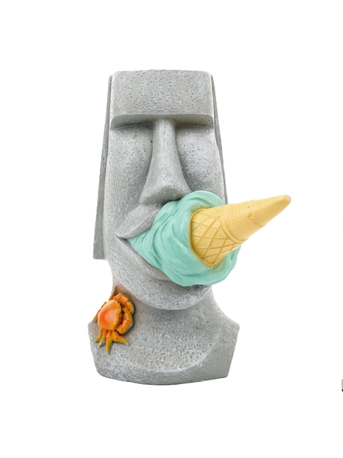 Lifexquisiter Easter Island Moai Head Statue Planter, Fun Ice Cream ...