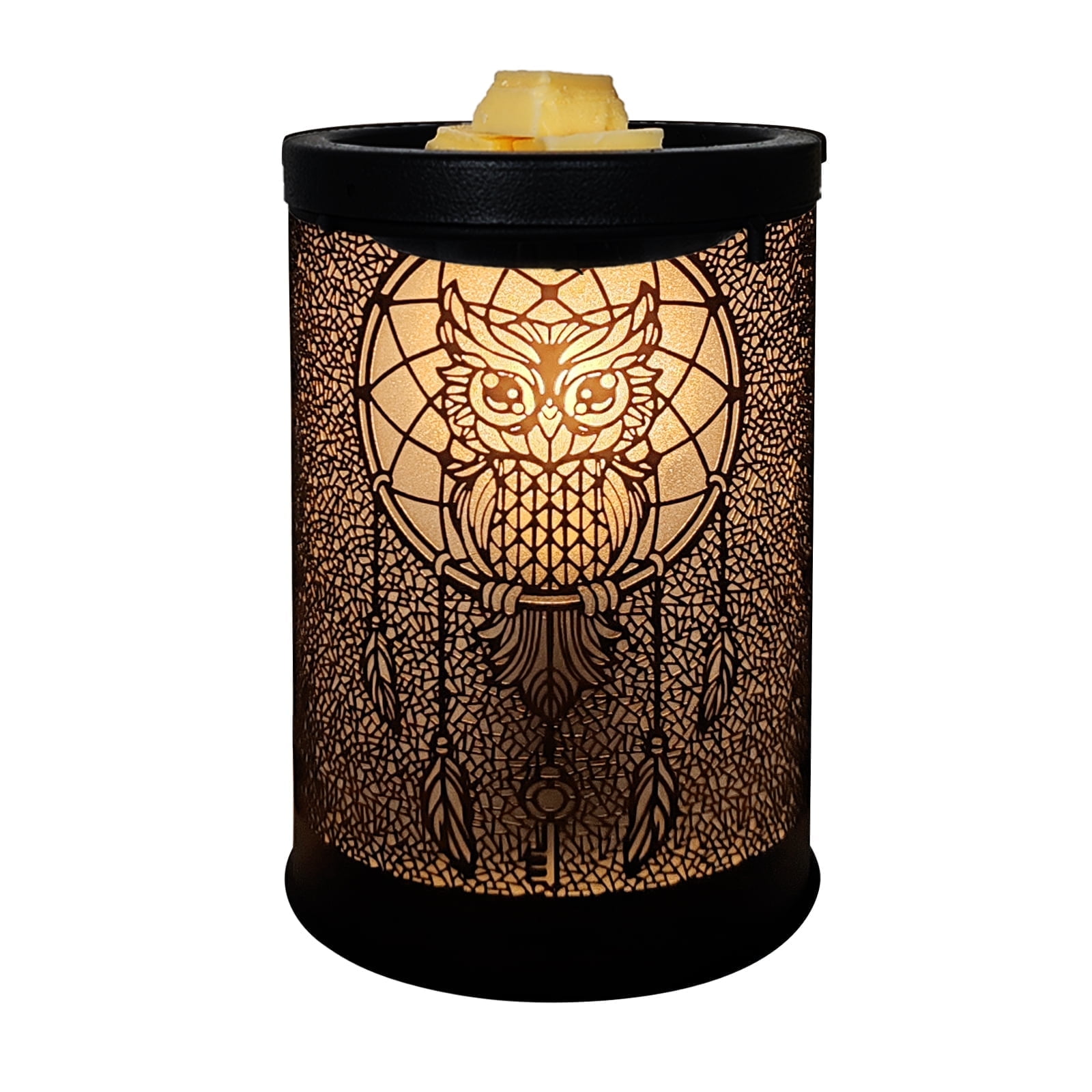 Liffy Wax Melt Warmer with Scented Wax, Owl Warmer, Candle Burner, LED ...