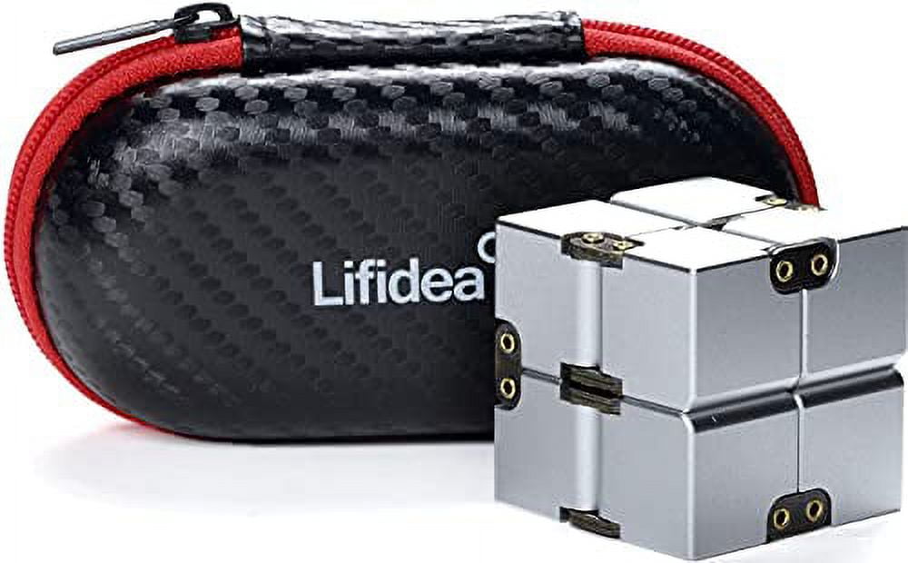 Lifidea Aluminum Alloy Metal Infinity Cube Fidget Cube (6 Colors ...