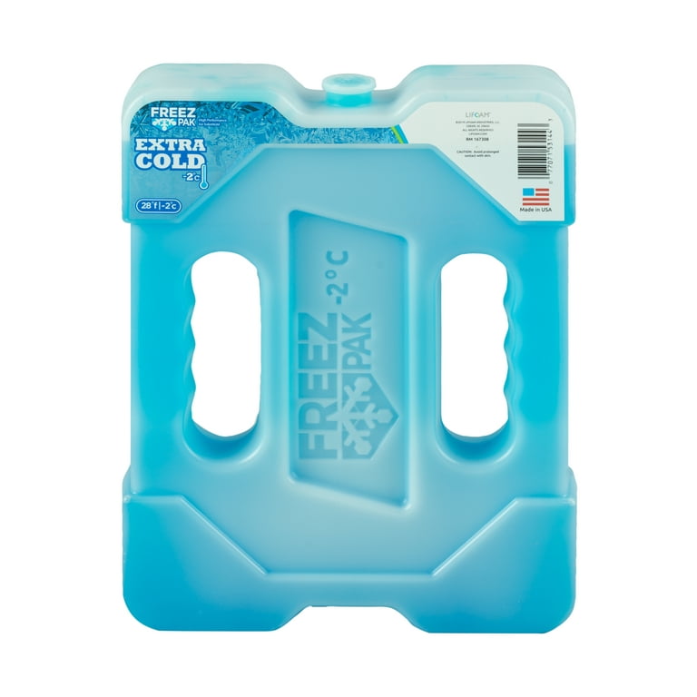 Lifoam Freez Pak X Large Extra Cold 2C Reusable Ice Pack with Hard Shell 4.7lbs Walmart