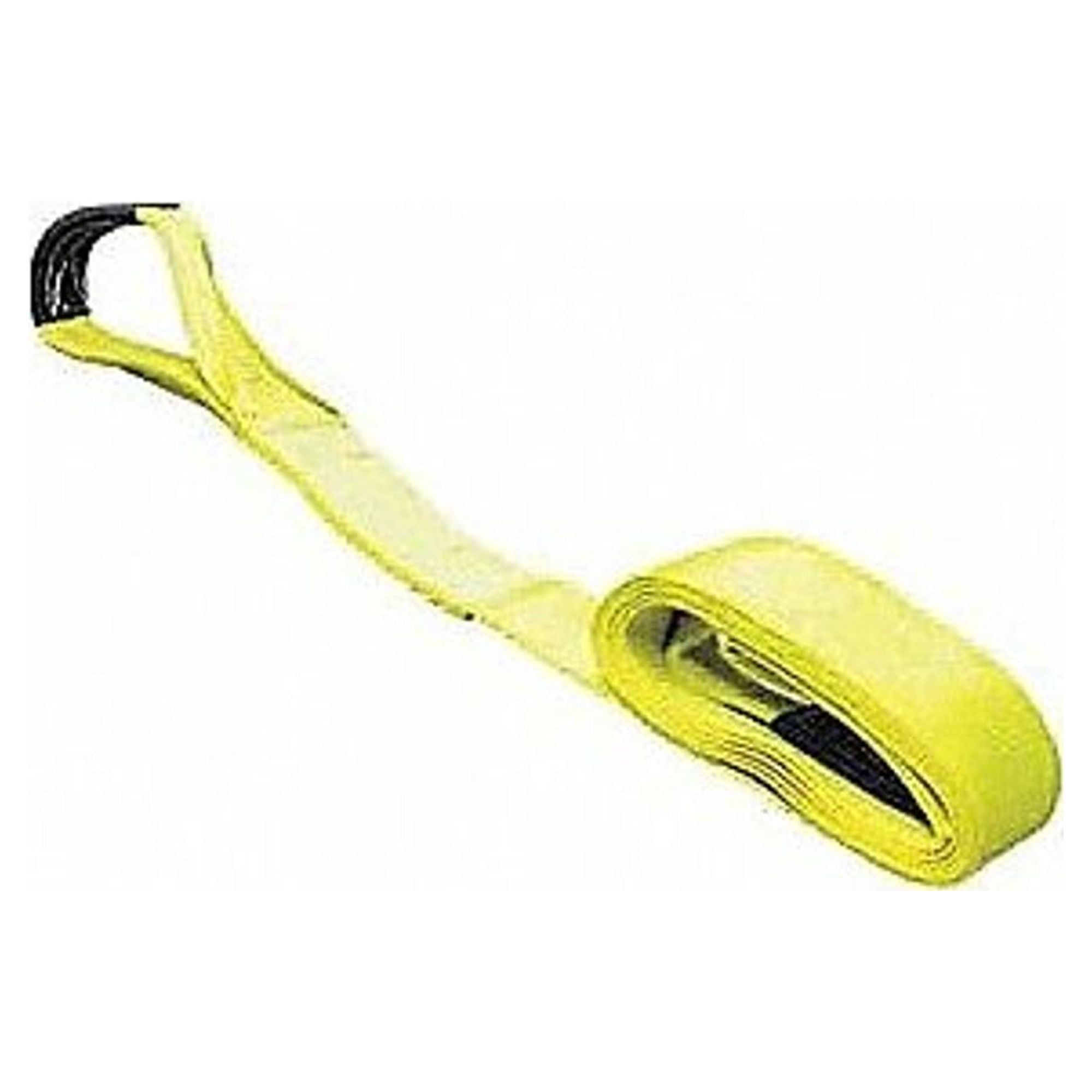 Lift-All Recovery Strap,20 ft Overall L,Yellow RS1812NGX20 - Walmart Business Supplies