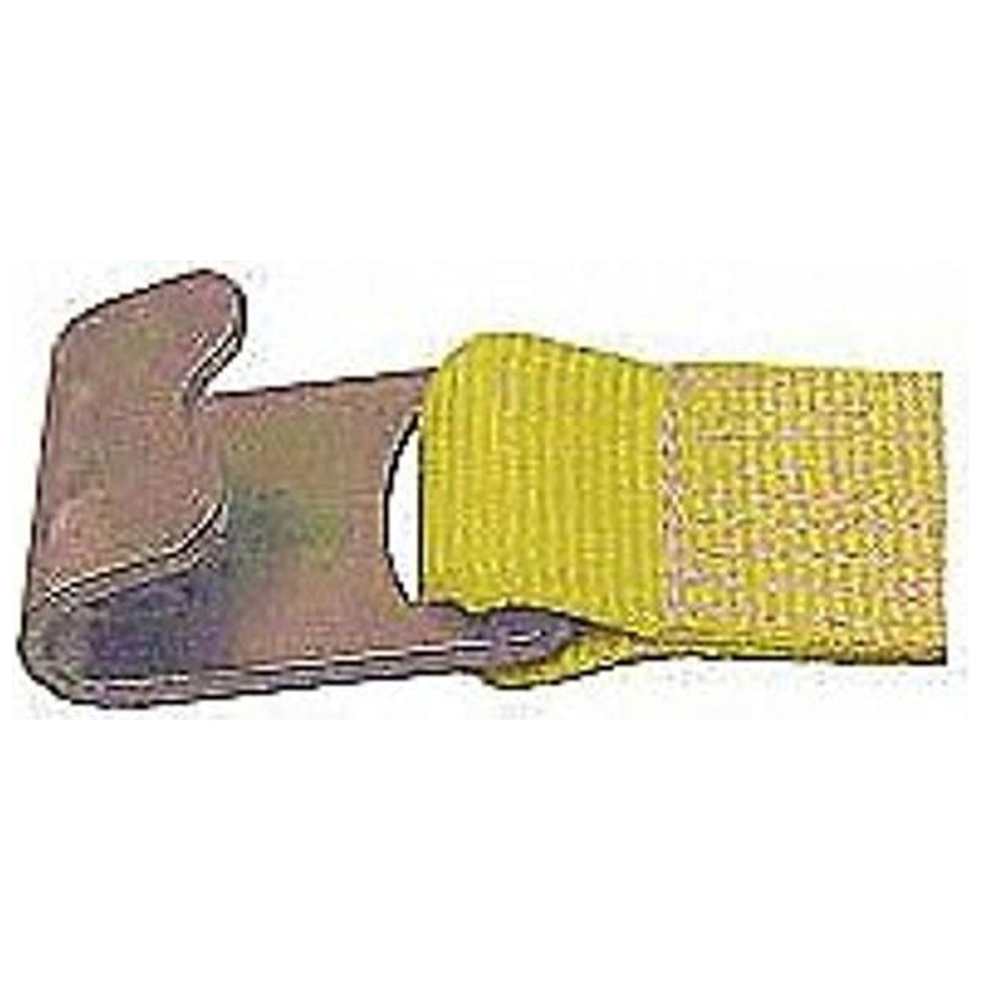Lift-All Tie Down Strap,Flat-Hook,Yellow 20482 - Walmart Business Supplies