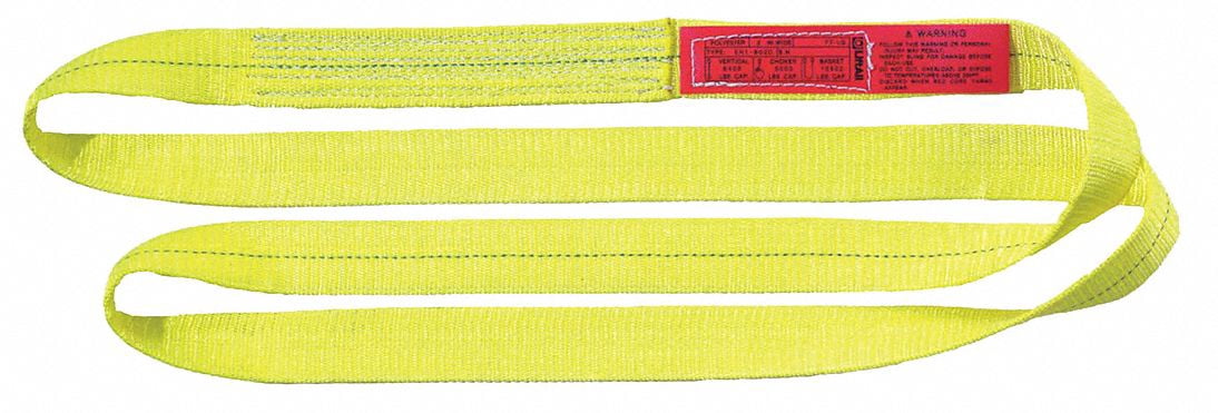 Lift-All Web Sling,Type 5,Polyester,1inW,2 ft.L EN1801DX2 - Walmart.com