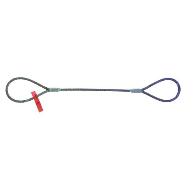 Lift-All Wire Rope Sling,Eye and Eye,10 ft.L 14IEEX10 - Walmart.com