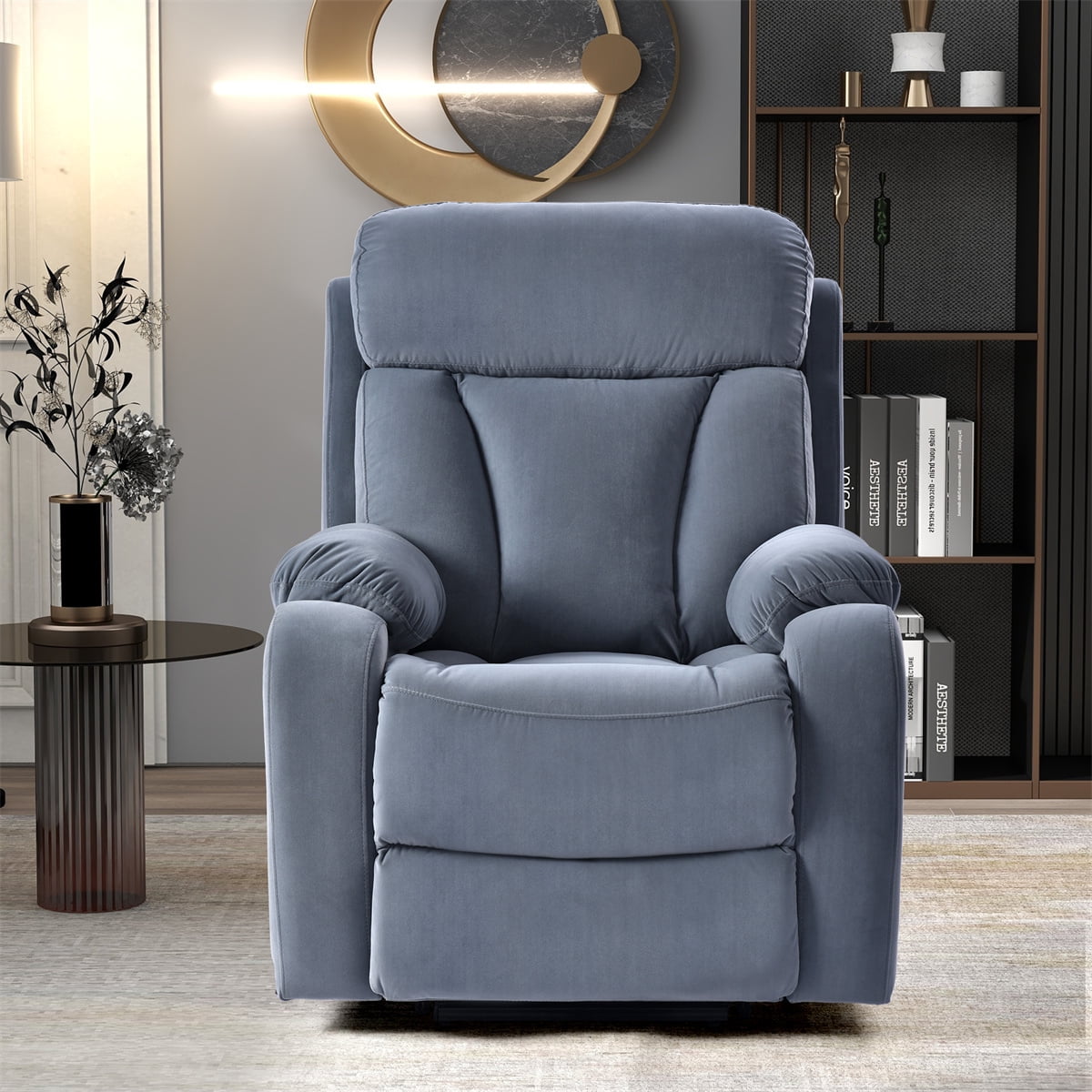 Lift Chair Recliner for Elderly, Power Remote Control Recliner Sofa ...