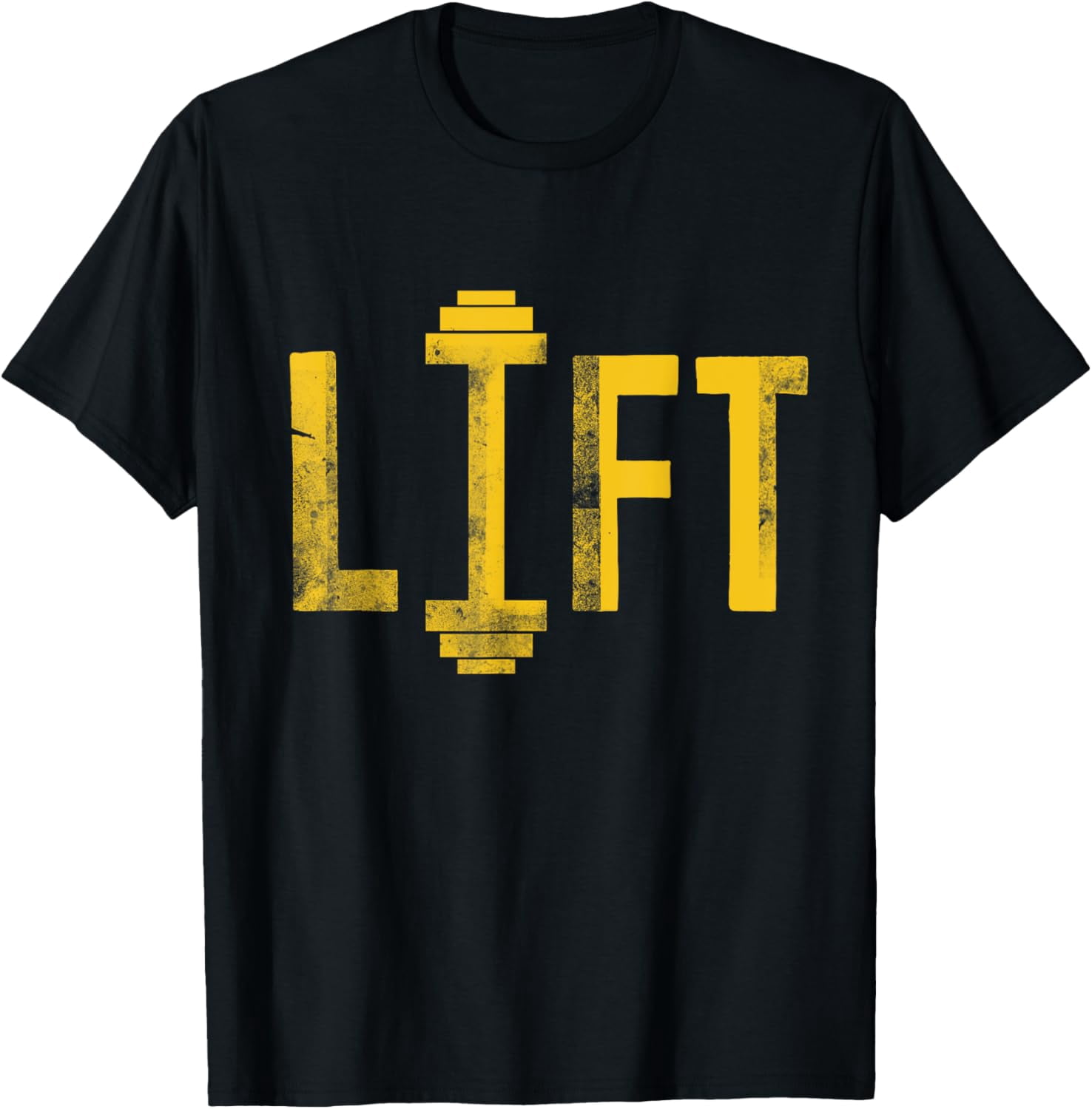 Lift | Cool Motivational Dumbbell Weight Lifting Gym T-Shirt men and ...