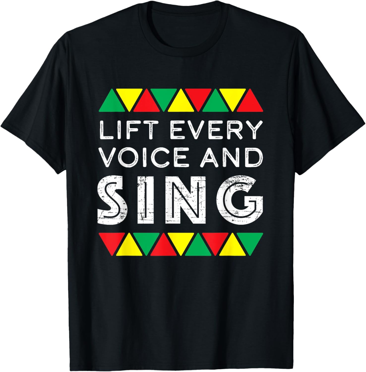Lift Every Voice And Sing Black National Anthem History T-Shirt ...