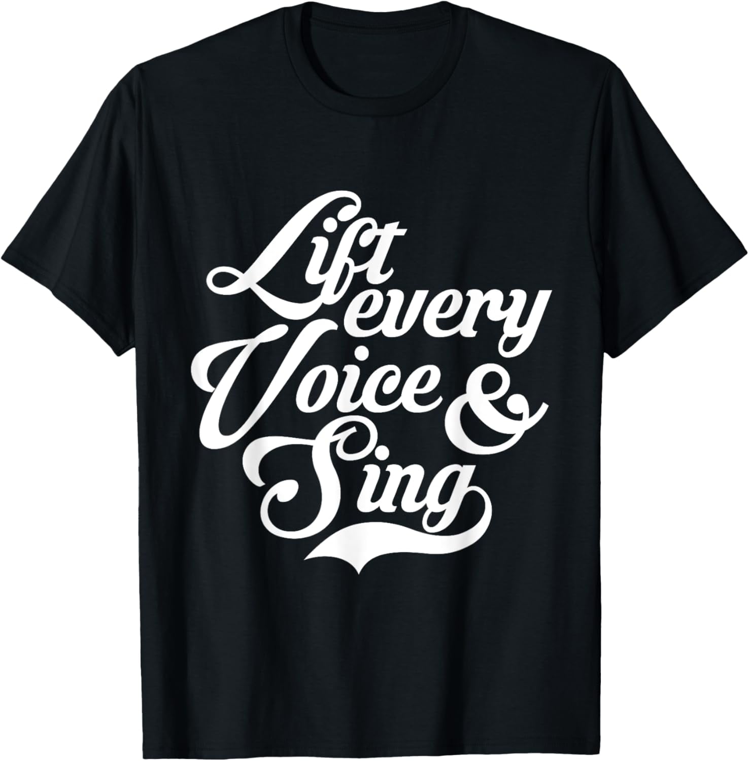 Lift Every Voice and Sing Black African American Anthem T-Shirt ...